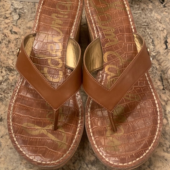 Sam Edelman | Shoes | Sam Edelman Romy Leather Platform Sandal | Poshmark